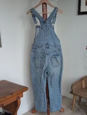 GAP | Pants & Jumpsuits | Gap Light Blue Denim Overalls With Bib Label ...